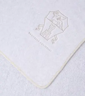 Brunello Cucinelli Embroidered Cotton Terry Towel