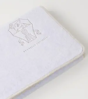 Brunello Cucinelli Embroidered Cotton Terry Towel