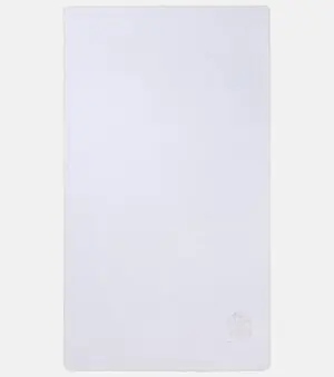 Brunello Cucinelli Embroidered Cotton Terry Towel