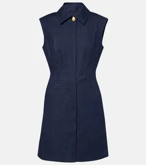 Veronica Beard Serina Minidress - Blue