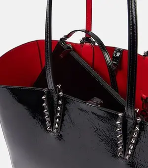 CHRISTIAN LOUBOUTIN Cabata Small Tote Bag - Black