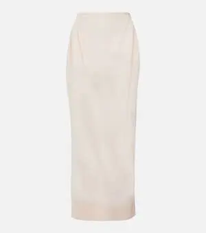Simone Rocha Sheer Pencil Skirt - Neutrals