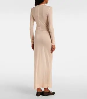 Simone Rocha Sheer Pencil Skirt