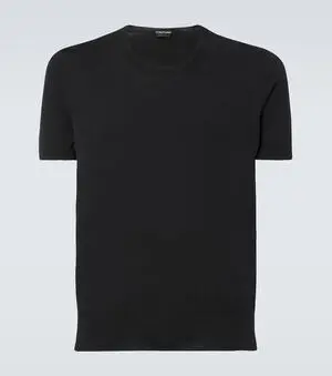 TOM FORD Cotton T-shirt - Black
