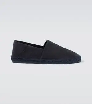 TOM FORD Barnes Suede Espadrilles - Blue