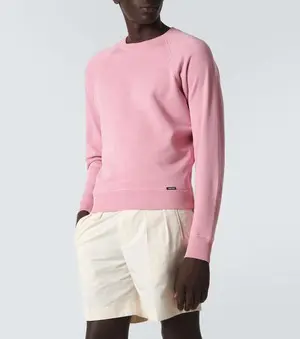 TOM FORD Cotton Sweatshirt - Pink