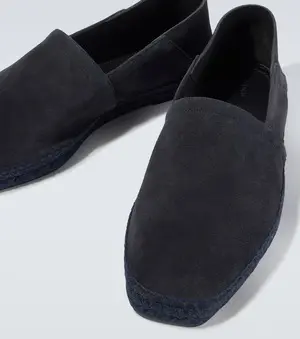 TOM FORD Barnes Suede Espadrilles - Blue