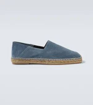 TOM FORD Barnes Suede Espadrilles - Blue