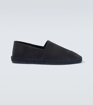 TOM FORD Barnes Suede Espadrilles - Blue