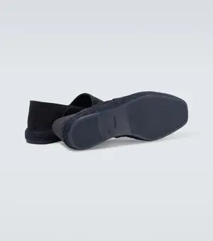 TOM FORD Barnés Suede Espadrilles - Blue