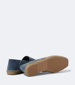 TOM FORD Barnes Suede Espadrilles - Blue