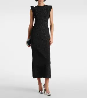 Maticevski Luminance Lamé Cocktail Dress