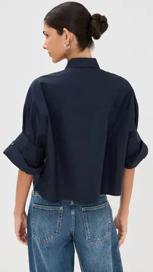TWP Next Ex Button-down Shirt - Midnight