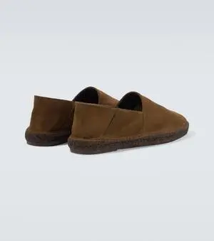 TOM FORD Barnes Suede Espadrilles - Brown