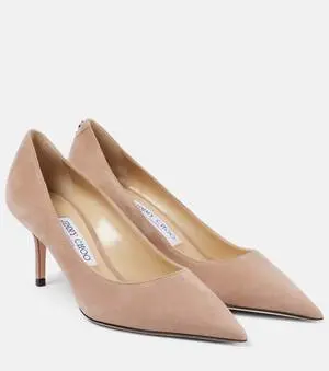 JIMMY CHOO Love 65 Suede Pumps - Pink