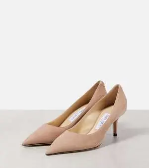 JIMMY CHOO Love 65 Suede Pumps - Pink