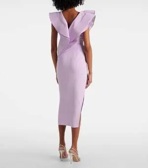 Maticevski Revive Wave Cocktail Dress - Purple