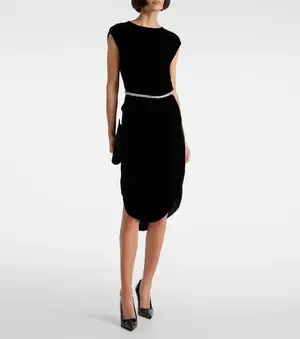 Velvet By Graham & Spencer Midi Dress With Detachable Belt