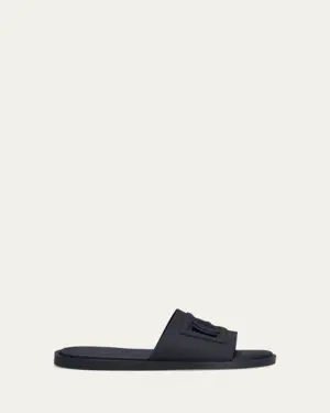 Dolce & Gabbana Rubber Slides - Blue