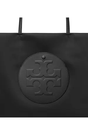 Tory Burch Ella Nylon Tote - Black