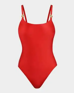 L'Agence Remi One-piece Swimsuit - Rouge
