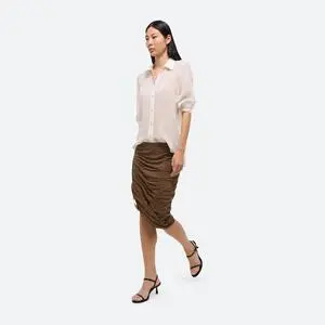 Helmut Lang Sheer Classic Shirt - Ivory