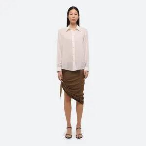 Helmut Lang Sheer Classic Shirt - Ivory