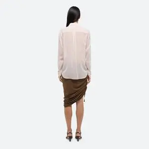 Helmut Lang Sheer Classic Shirt - Ivory