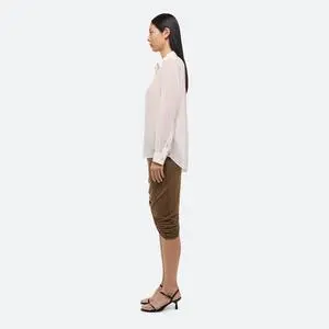 Helmut Lang Sheer Classic Shirt - Ivory