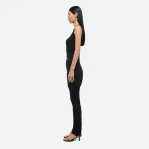Helmut Lang Lyocell Jersey Pants With Attached Skirt