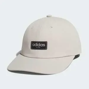 Adidas Court Relaxed Strapback Hat - Beige / Black