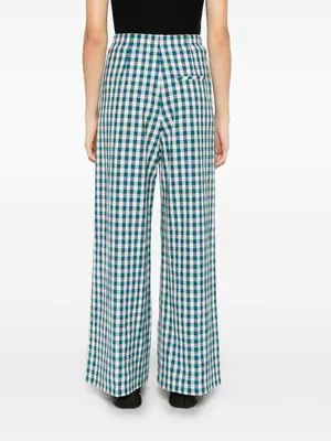 FORTE_FORTE Check-pattern Trousers