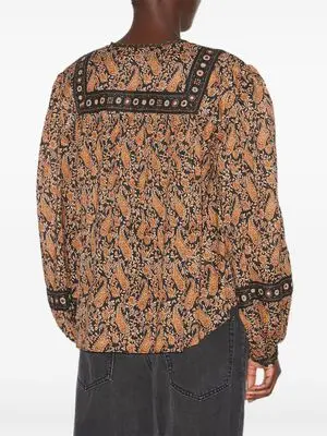 MARANT ETOILE Gayle Blouse - Brown