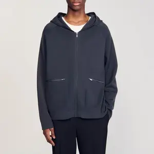 Sandro Milano Knit Hooded Cardigan