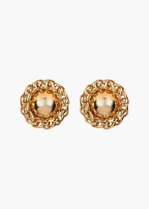 JENNIFER BEHR Brooke Stud Earrings - Gold