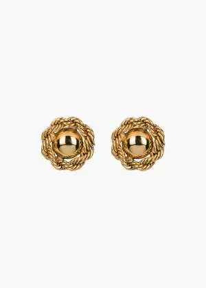 JENNIFER BEHR Caryann Stud Earrings - Gold