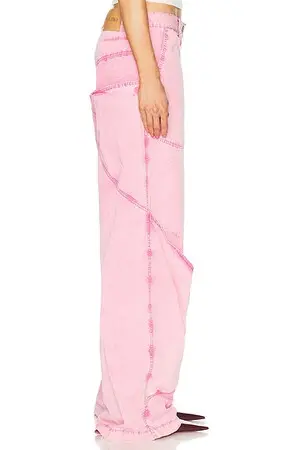 Attico Wide Leg Pant