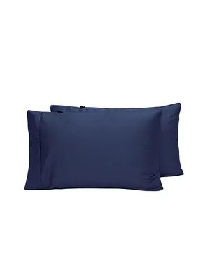 ETTITUDE Cleanbamboo Signature Sateen Pillowcase Set Ocean