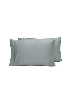 ETTITUDE Cleanbamboo Signature Sateen Pillowcase Set Sage