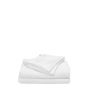 ETTITUDE Cleanbamboo Signature Sateen Sheet Set - Cloud