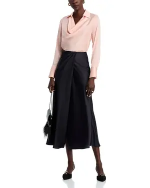 Elie Tahari The Ciaran Blouse - Blush Rose