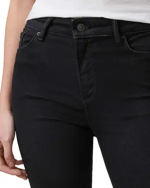 ALLSAINTS Miller High Rise Skinny Jeans - Black