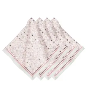 JULISKA Love You More Napkins, Set Of 4 - Pink Multi