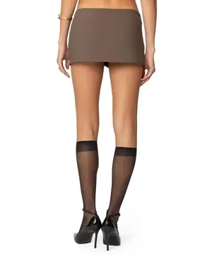 EDIKTED Ellis Buttoned Up Mini Skort