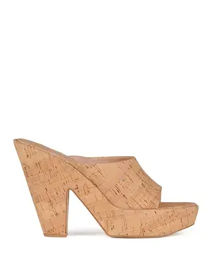 Women's Cork Platform Sandals