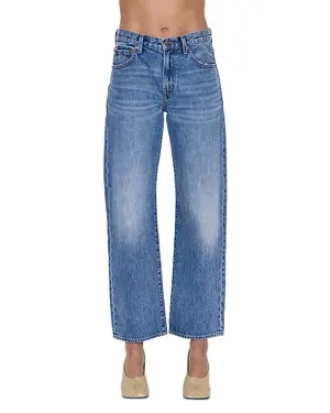 PISTOLA Lexi High-rise Straight Jeans - Metropolis