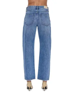 PISTOLA Lexi High-rise Straight Jeans - Metropolis