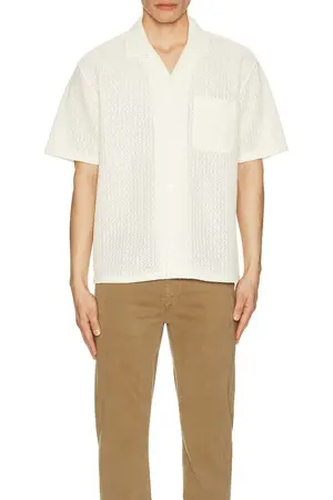FRAME Open Weave Shirt