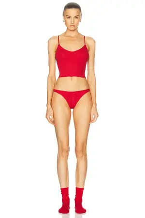 COU COU The Thong In Red
