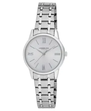 London Fog Waverly Alloy Watch - Silver